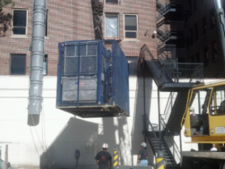 Buck Hoist - Bossier City. Louisiana | Mondello Scaffolding & Shoring