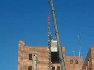 Buck Hoist - Bossier City. Louisiana | Mondello Scaffolding & Shoring