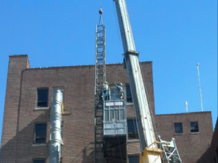 Buck Hoist - Bossier City. Louisiana | Mondello Scaffolding & Shoring