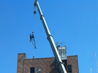 Buck Hoist - Bossier City. Louisiana | Mondello Scaffolding & Shoring