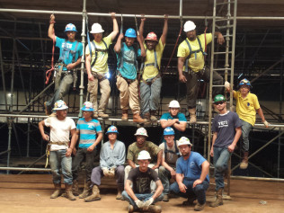 Dance Floor Scaffolding - Bossier City. Louisiana | Mondello ...